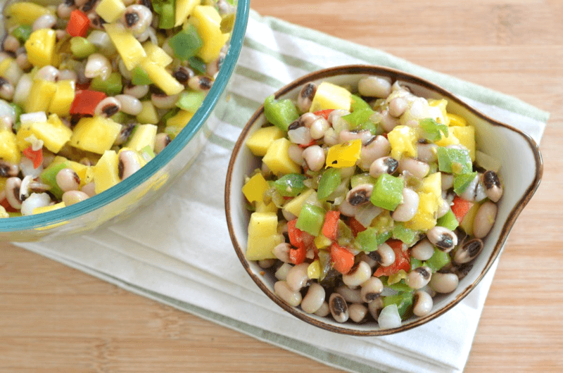 Black Eyed Pea & Mango Salad (Mango Texas Caviar) » Mary Makes Good